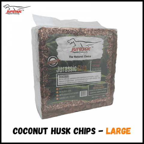 Coco Husk Chip Compressed Brick - 4.5kg Jurassic Reptile Products by ...